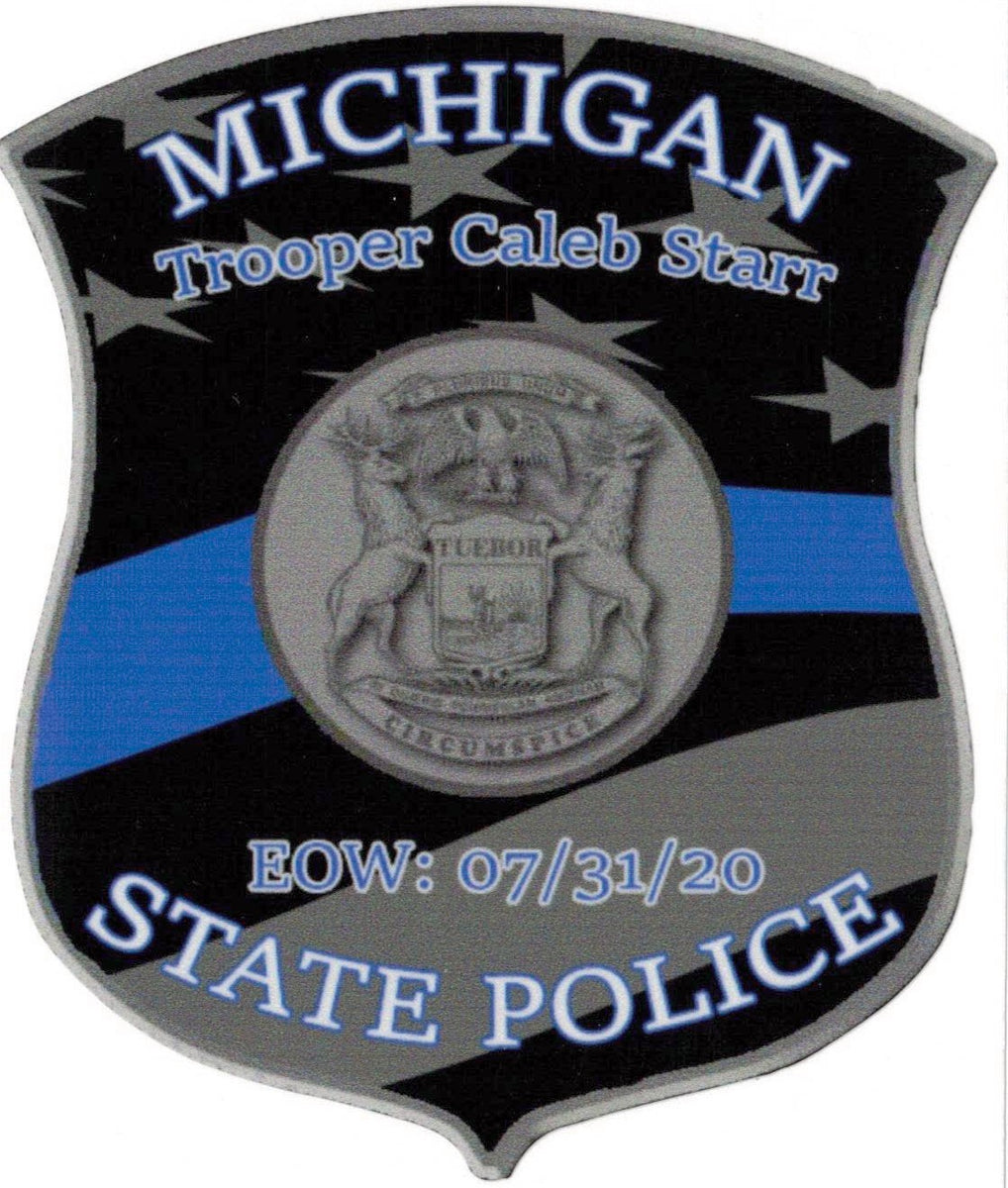 Trooper Starr Memorial Patch – Blue Line Customs