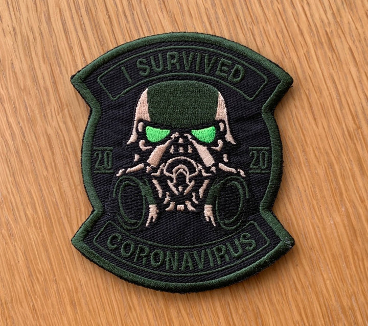 Corona Virus Patch – Blue Line Customs